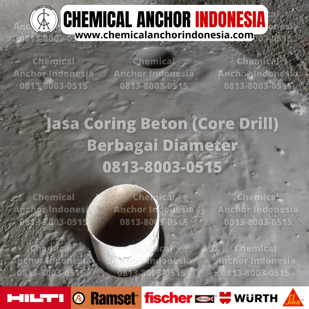Jasa Coring Beton (Core Drill) - Chemical Anchor Indonesia