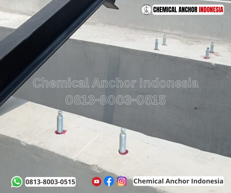 Pasang Chemical Angkur Hilti M16 - Chemical Anchor Indonesia