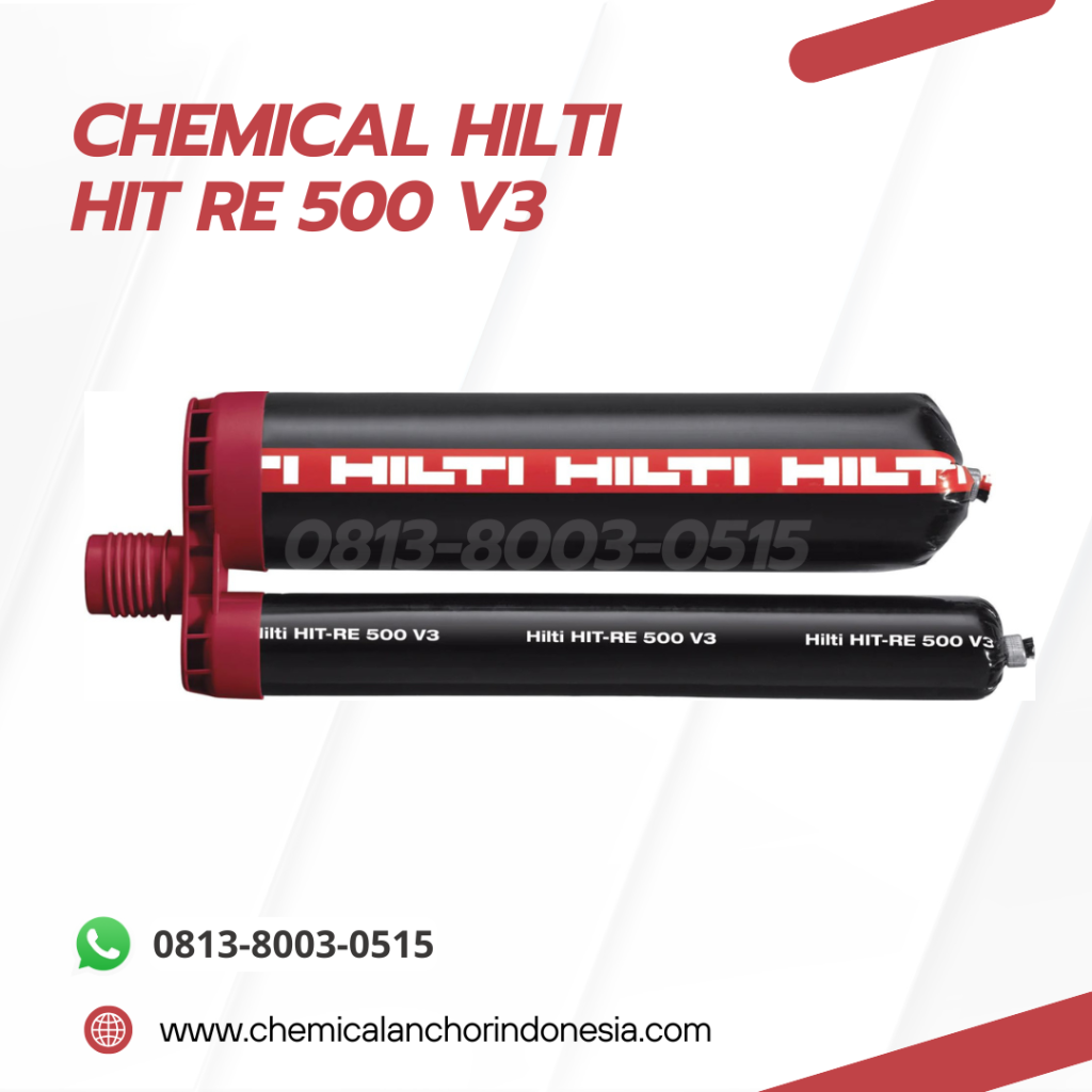 Anchor Hilti HAS-U 5.8 M12 x 160 mM - Chemical Anchor Indonesia