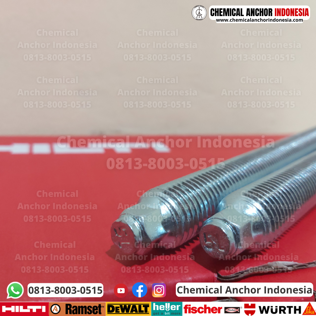 Baut Angkur M20 - Chemical Anchor Indonesia