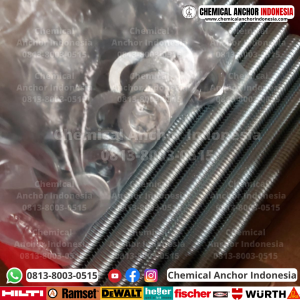 Baut Angkur M20 - Chemical Anchor Indonesia