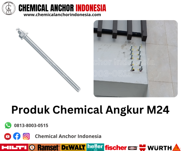 Ukuran Chemical Anchor (angkur) - Chemical Anchor Indonesia