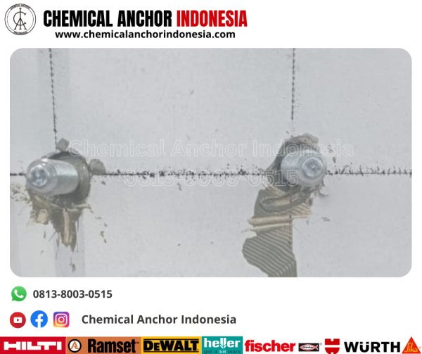 Harga Jasa Pasang Chemical Angkur Terbaru - Chemical Anchor Indonesia